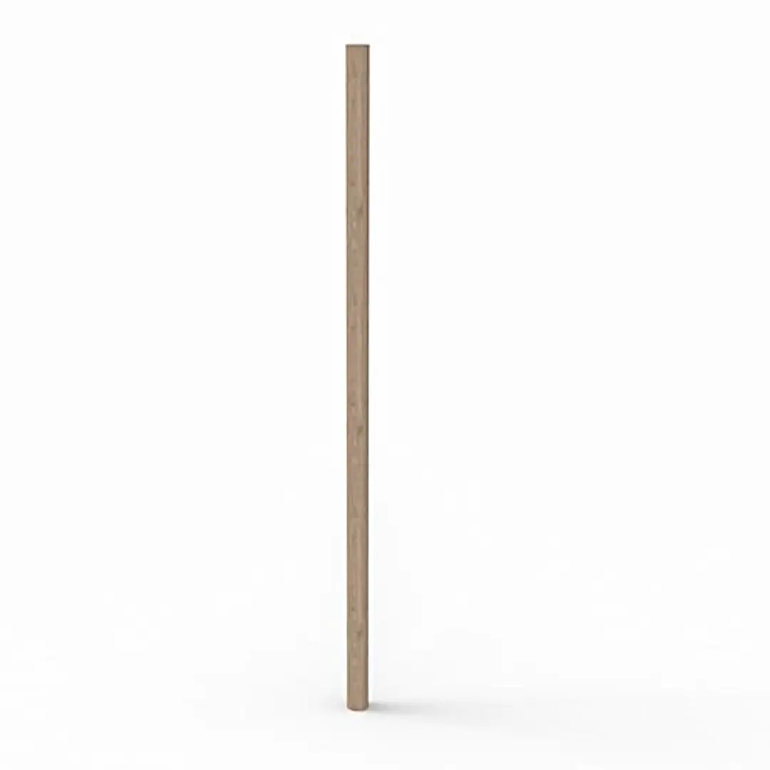 Stolpe til solsejl, robinia, 3 m Ø8-12 cm