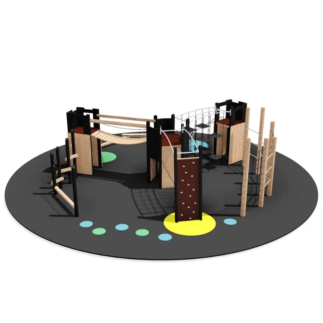 Stjerneborgen - stor legeborg med mange redskaber | Klassisk legeborg